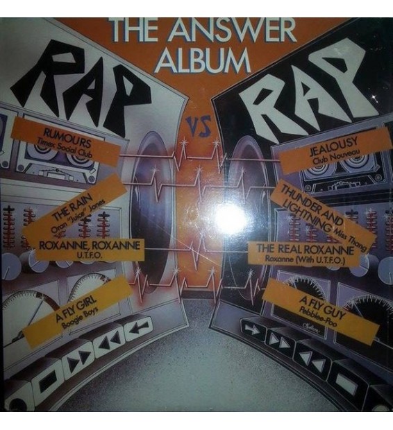 Various - The Answer Album - Rap vs Rap (LP, Comp)