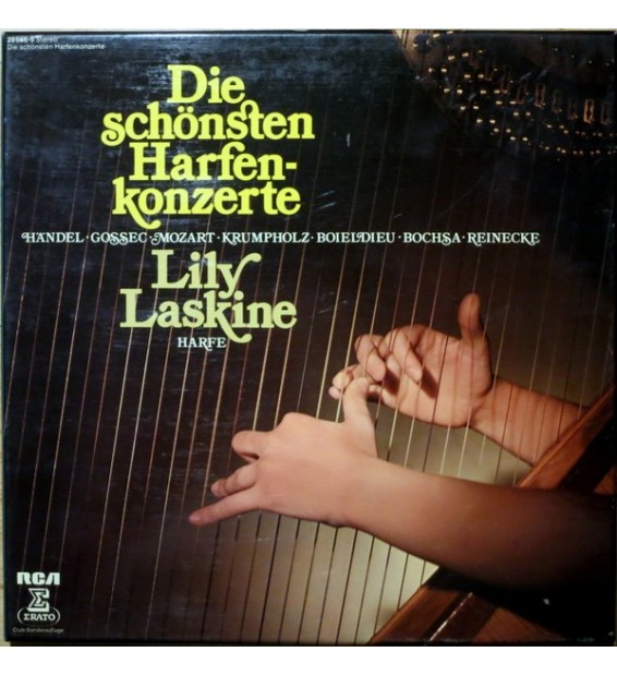 Lily Laskine, François-Joseph Gossec, Georg Friedrich Händel, Wolfgang ...