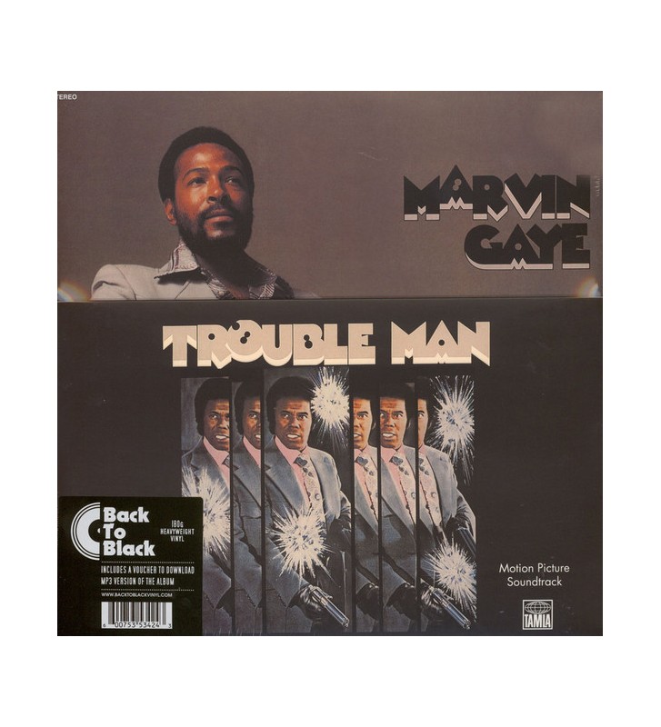 Marvin Gaye - Trouble Man (LP, Album, RE, 180)