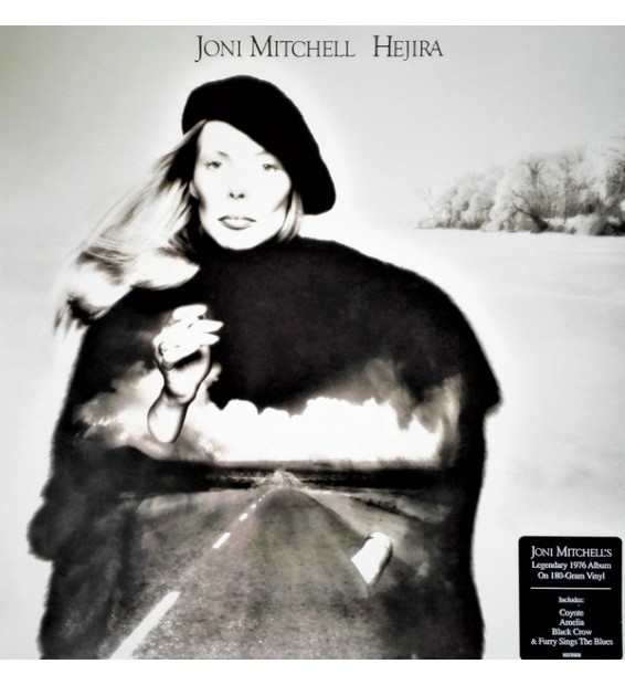 Joni Mitchell - Hejira (LP, Album, RE, RM, 180)